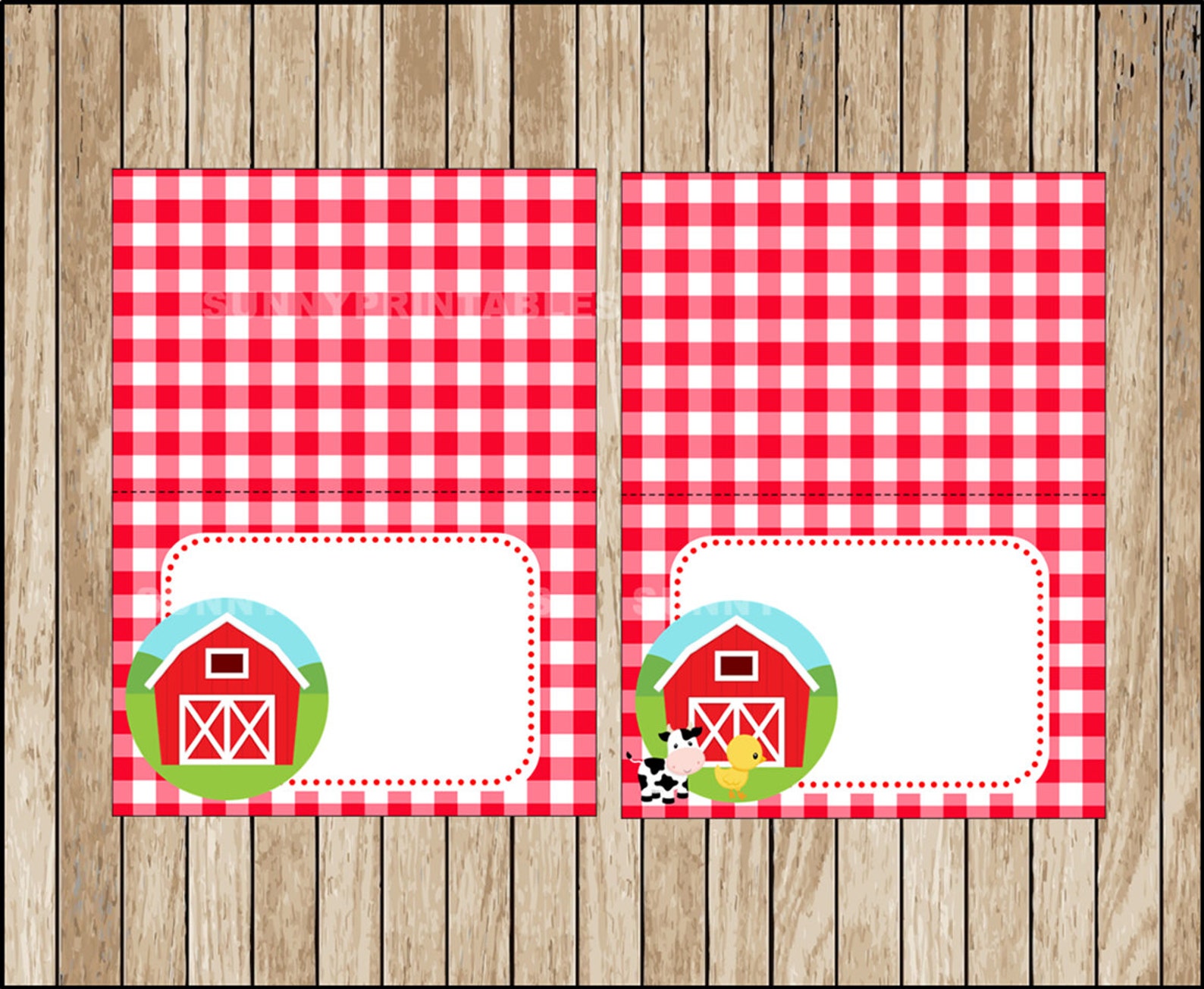 Farm Food Labels; Printable Farm Tent Cards, Farm Party Food Tent Cards ...