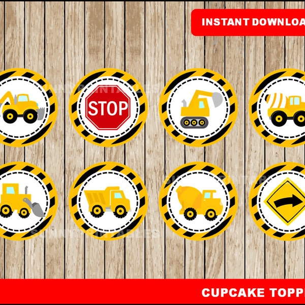 Construction Toppers - Etsy