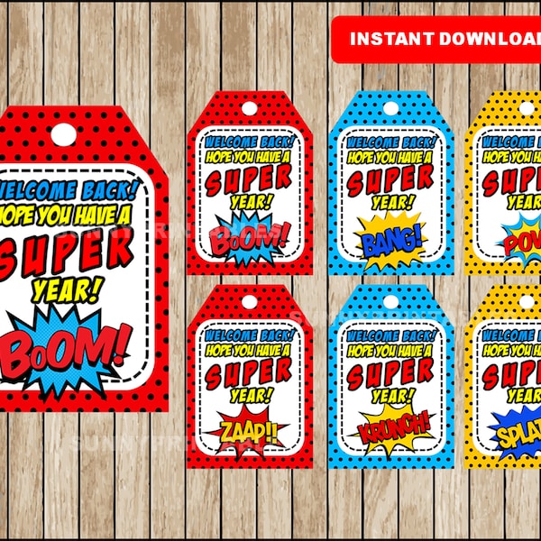 Superhero Welcome - Etsy