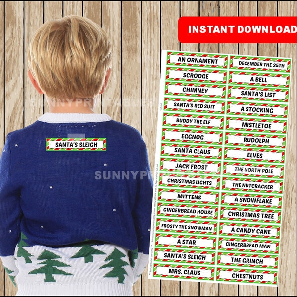 Christmas Headbands Game - Etsy