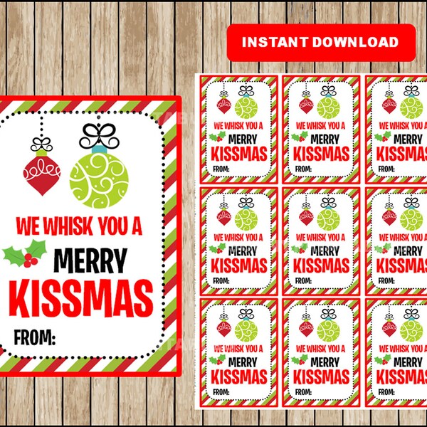 Merry Kissmas - Etsy