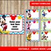 Mickey Mouse School Label Name Label Name Tag Sticker Back to School ...