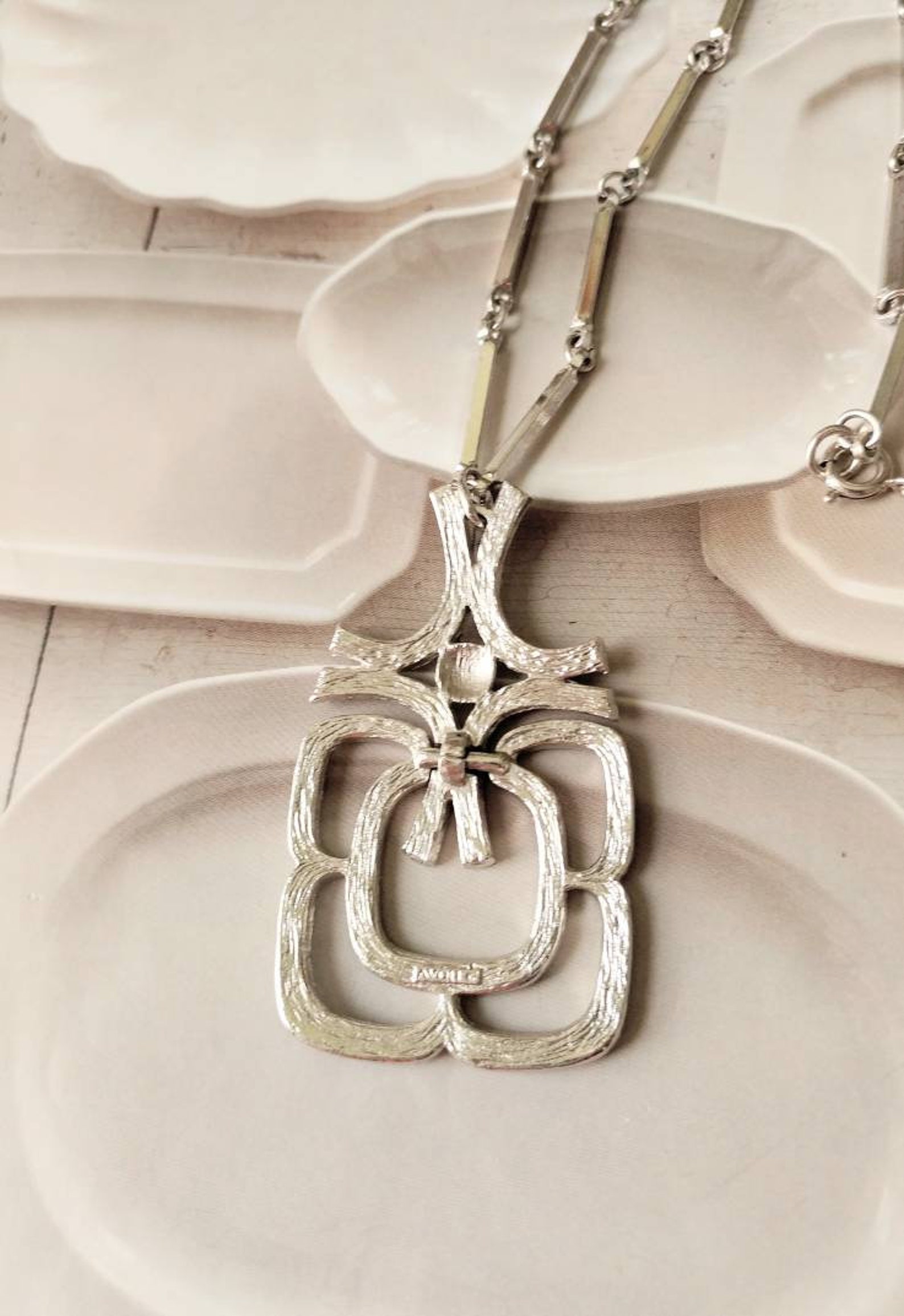 Vintage Avon Silver mayan Necklace/gift for Her - Etsy