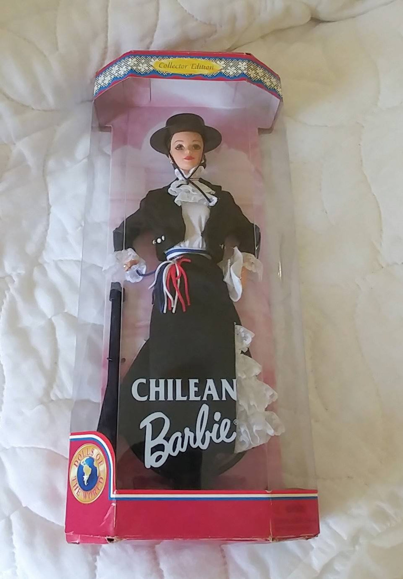 Vintage Collector Edition Dolls of the World Chilean Barbie- Free ...