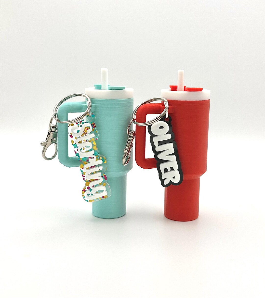 Personalized Mini Tumbler Keychain: Chapstick, Money, Medicine Holder ...