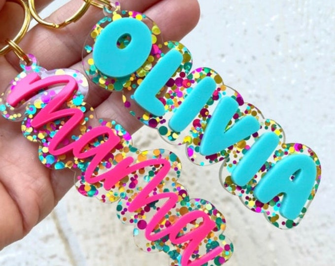 Throw Kindness Around Like Confetti Keychain Confetti Dot Custom ...