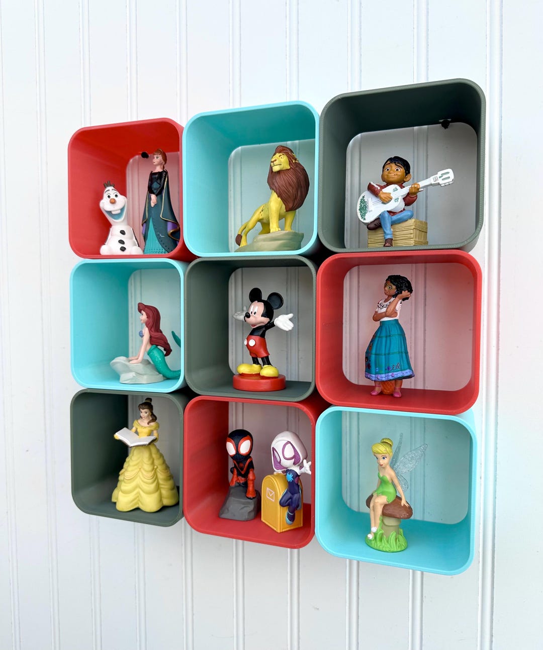 Connecting Cube Shelf Set: 3D Printed Display for Collectibles - Etsy