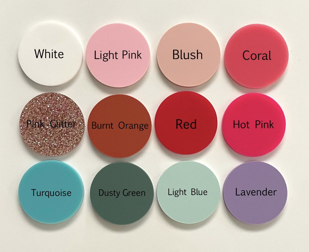 Personalized Acrylic Stud Earring Holder: 36 Pair Jewelry Stand - Etsy
