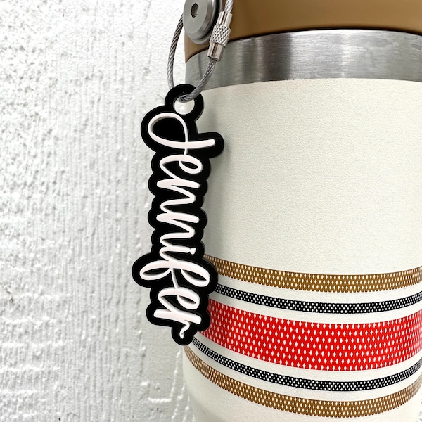 Personalized Keychain Water Bottle - Etsy