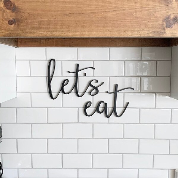 Eat Kitchen Sign - Etsy