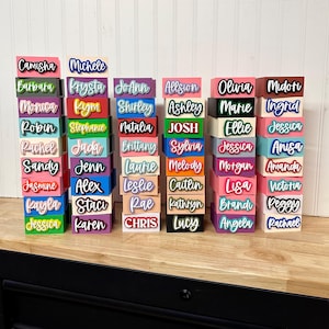 Sticky Note Holder. Post It Notes. Personalized Name. Office. Teacher ...