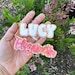 Personalized Acrylic Name Keychain: Polka Dot Backpack Tag - Etsy