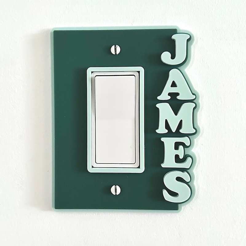 Engraved Light Switch Cover - Etsy