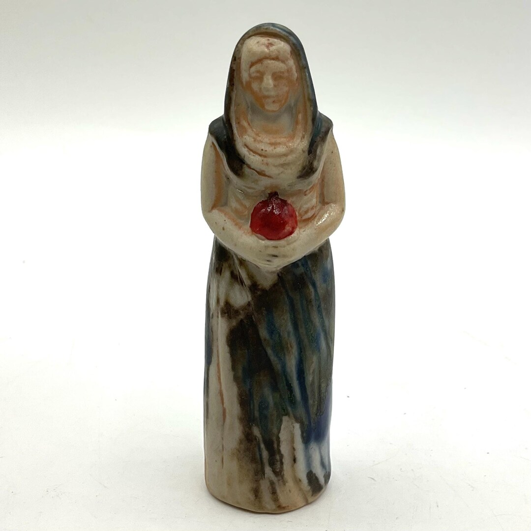 Wood Fired Persephone Pocket Deity - Etsy