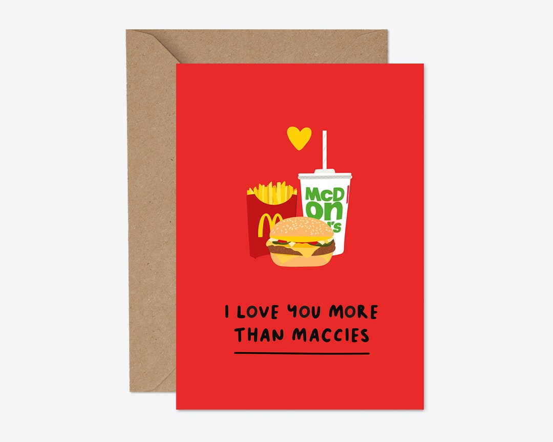 MORE THAN MACCIES - Mcdonalds Card, Chicken Nugget, French Fries, I ...