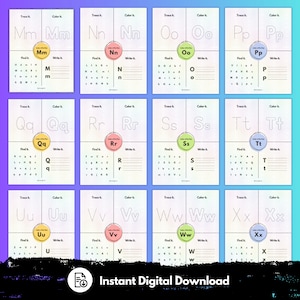 Letter of the Day Worksheets homeschool, Preschool, Pre-k, Alphabet, a ...