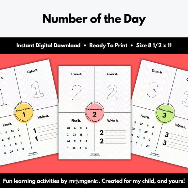 Counting Flashcards and Activity 1 to 10, Learning Numbers, Count to 10 ...