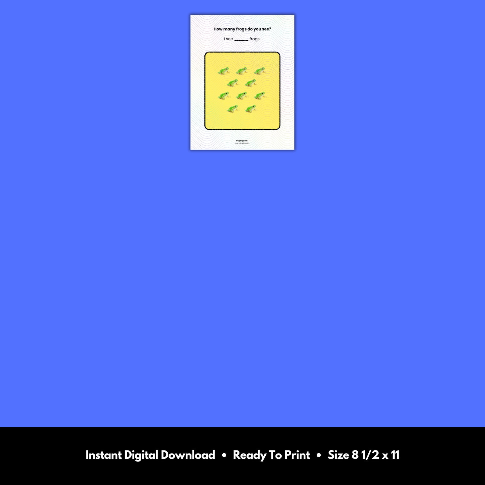 Counting Flashcards and Activity (1 to 10, Learning Numbers, Count to ...