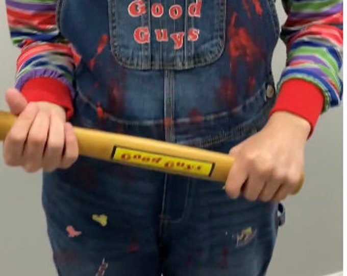 CHUCKY COSTUME 2 Pieces Overall and Screen Accurate Top Toddler Kids ...