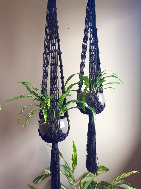 MIDI STELLA DIY Kit Macram\u00e9 Pattern IntermediatePlant Hanger pdf Tutorial Instructions ...