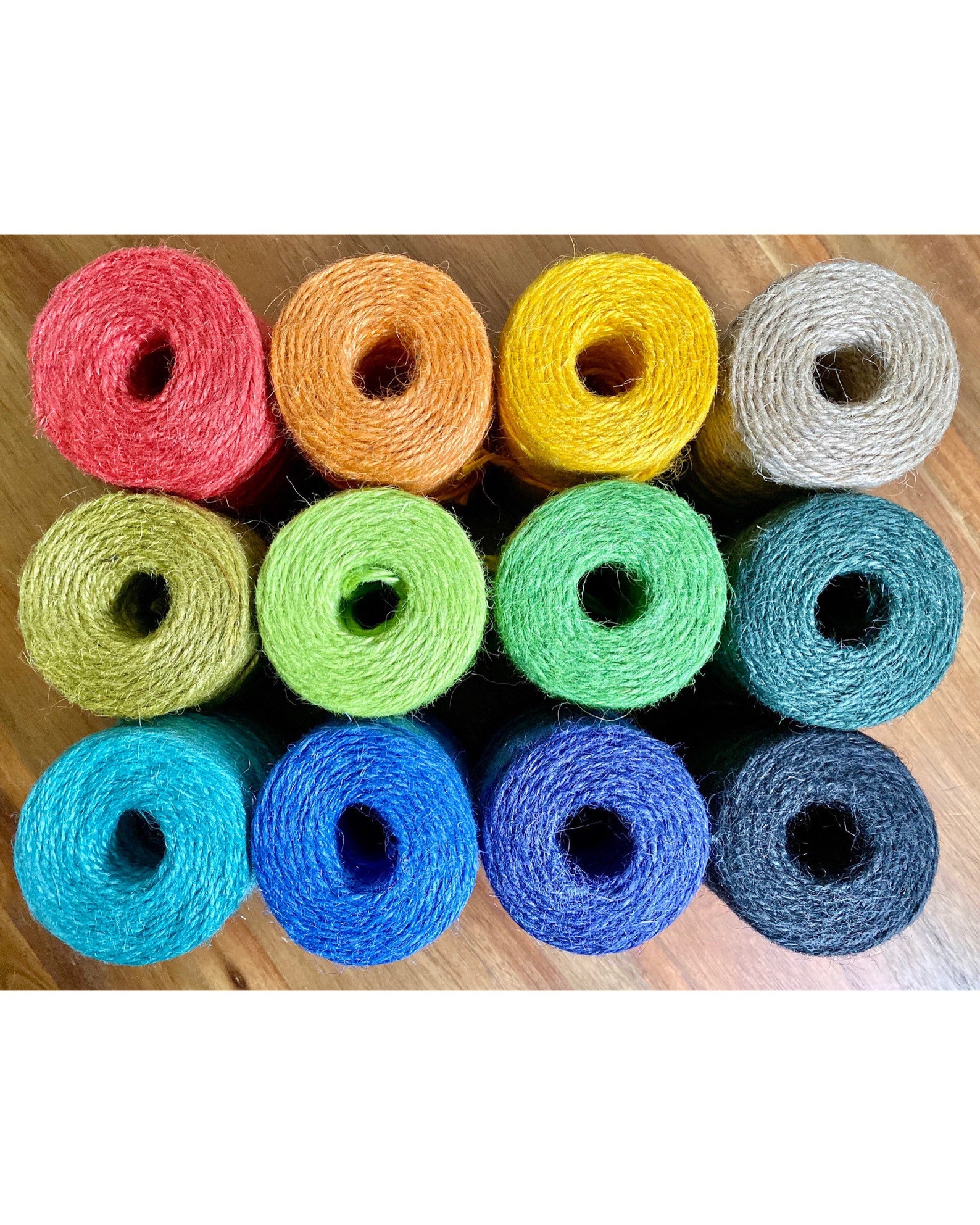 DIY Kit MINI LYRA Macramé With Faux Succulent Plant//blue | Etsy