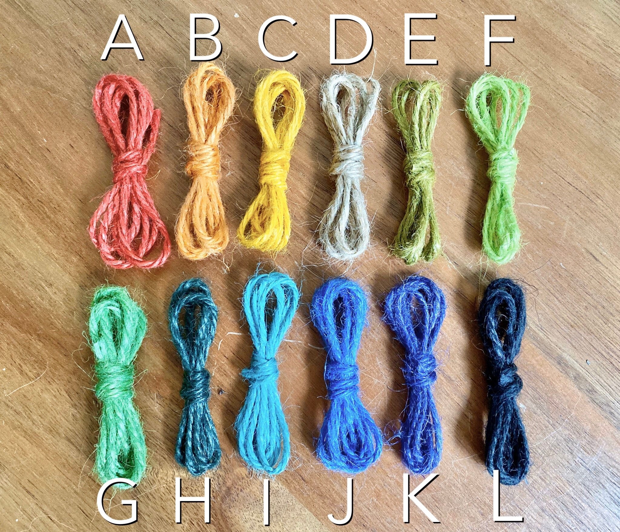 DIY Kit MINI LYRA Macramé With Faux Succulent Plant//blue Green Yellow ...