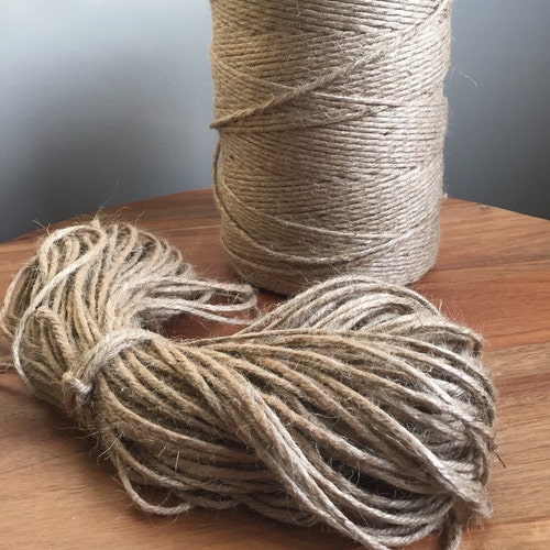 Natural Cotton Rope 3mm Single Twist Macrame Cord 140 M | Etsy