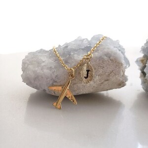 18k Gold Airplane Anklets .delicate Dainty Airplane Anklet Minimalist ...