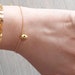 Delicate Petite Skull Bracelets,delicate Skull Bracelet,cute Bracelet ...