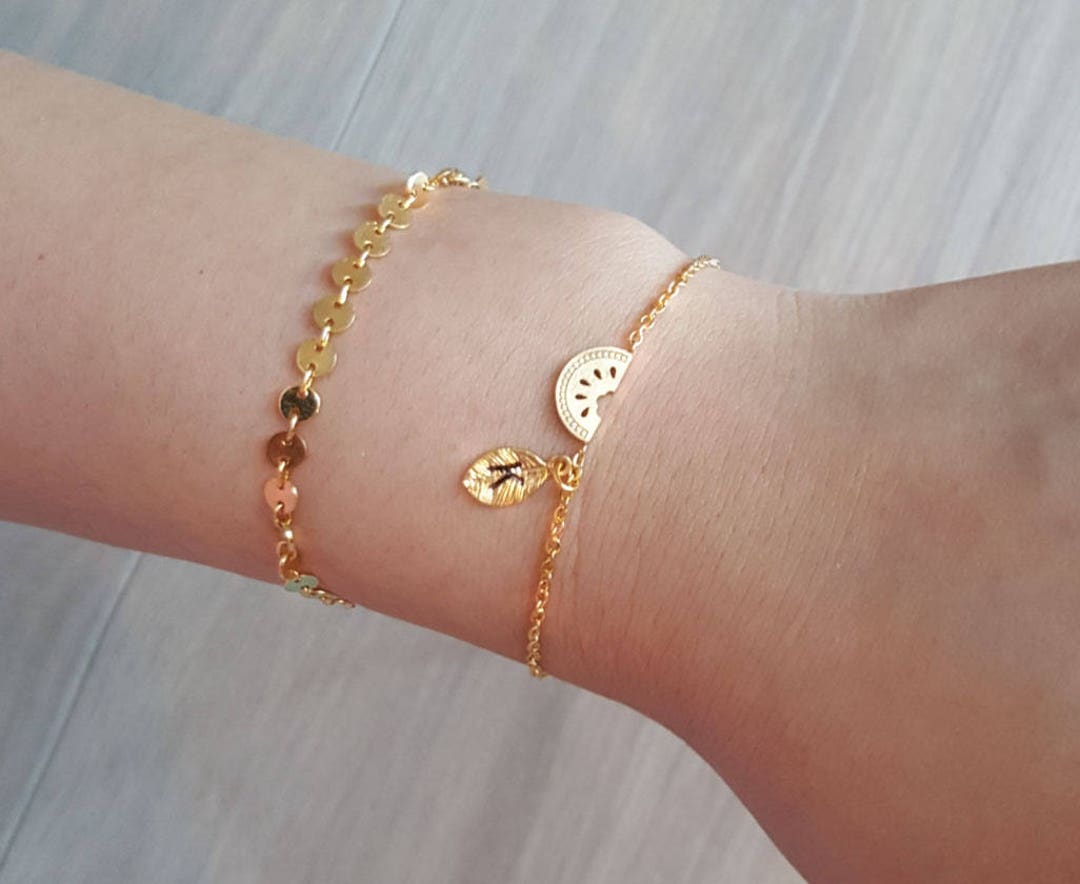 Delicate Watermelon Bracelets,unique Bracelet,fruit Bracelet,layering ...