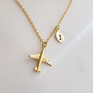 18k Gold Airplane Anklets .delicate Dainty Airplane Anklet Minimalist ...