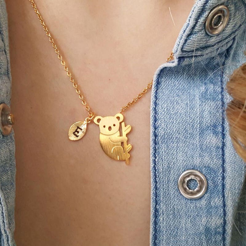 Koala Necklace - Etsy