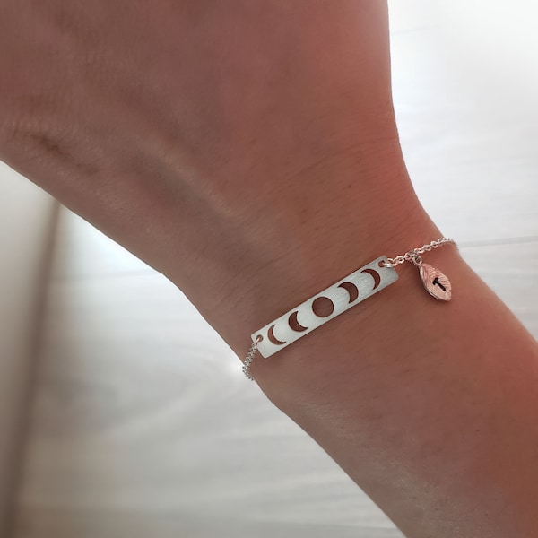 Moon Bracelet - Etsy