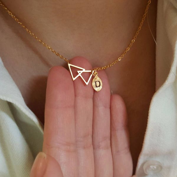 Double Triangle - Etsy