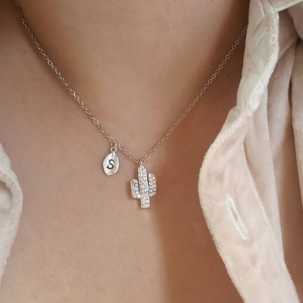 Cactus Necklace - Etsy