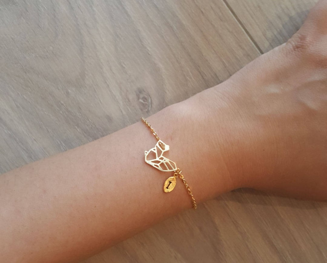 Delicate Petite Squirrel Bracelets,delicate Squirrel Bracelet, Cute ...