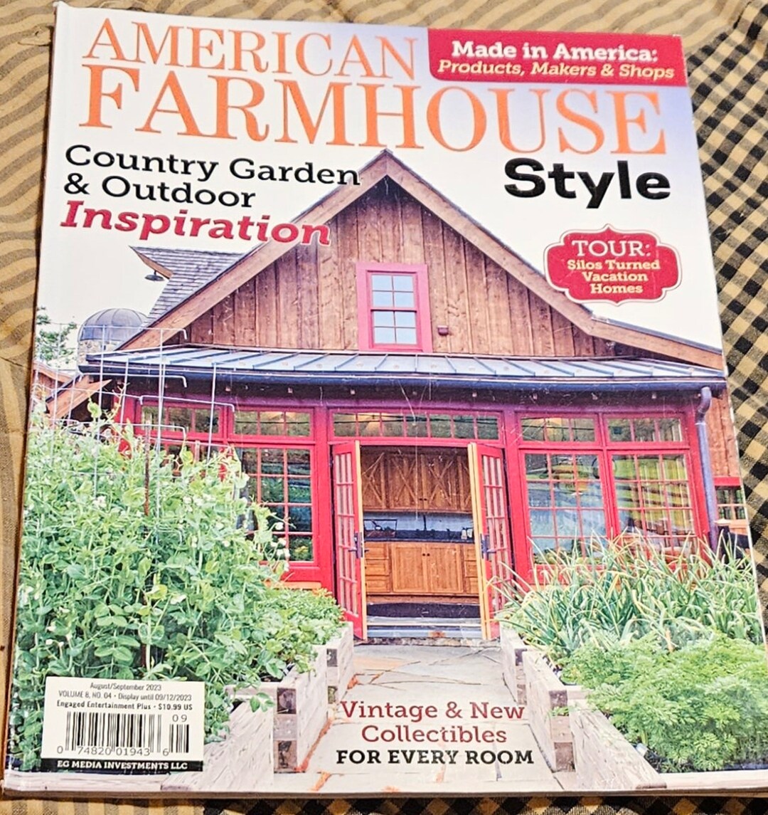 Aug/sept 2023 American Farmhouse Style Magazine - Etsy