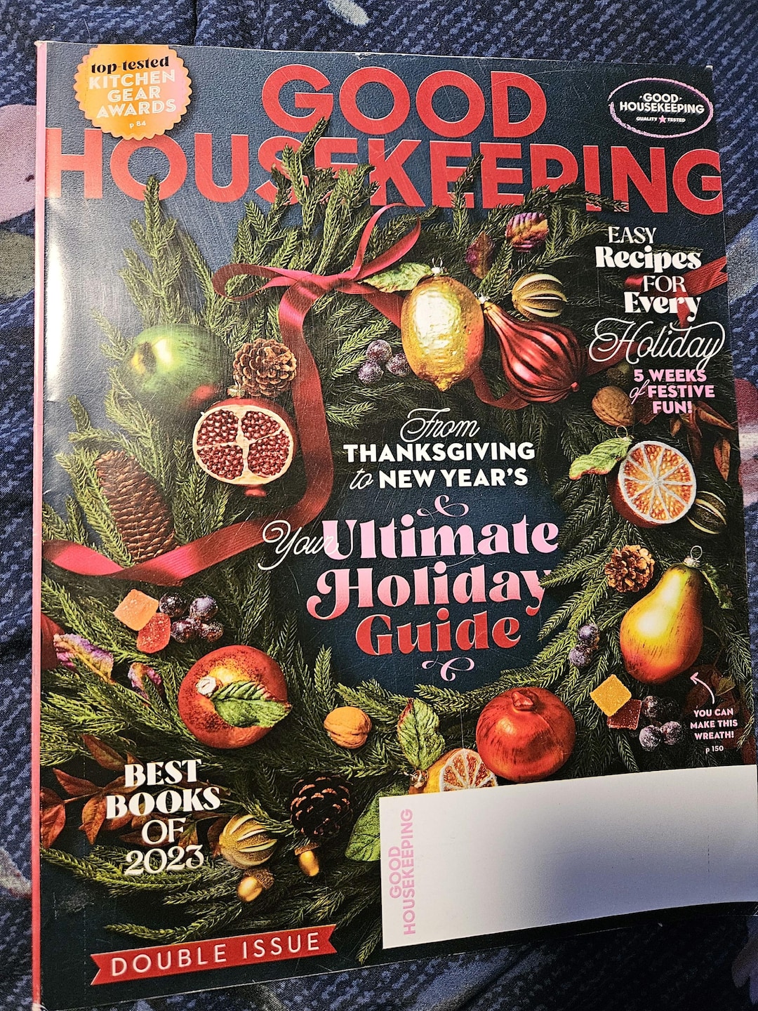 Good Housekeeping Nov/dec 2023 Double Issue - Etsy