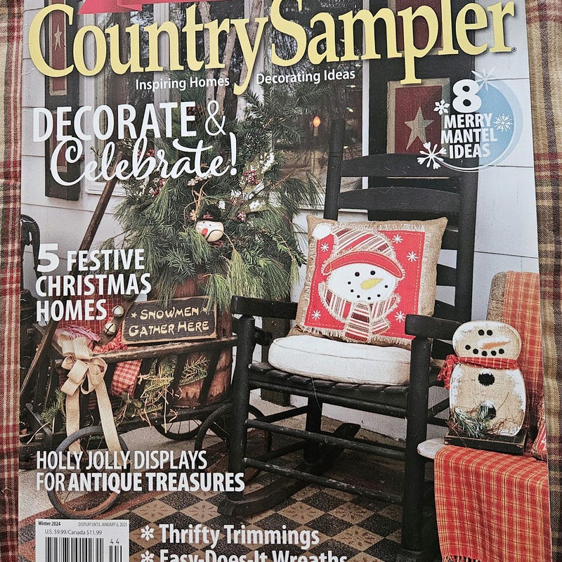 Country Sampler - Etsy