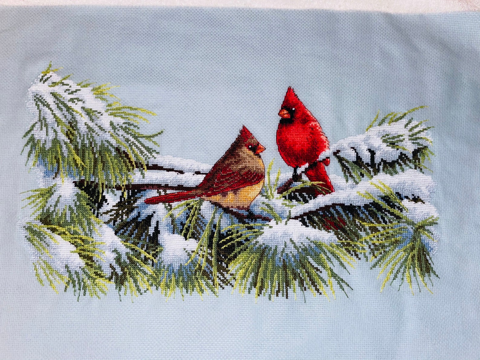 Custom Finished Cross Stitch - Etsy