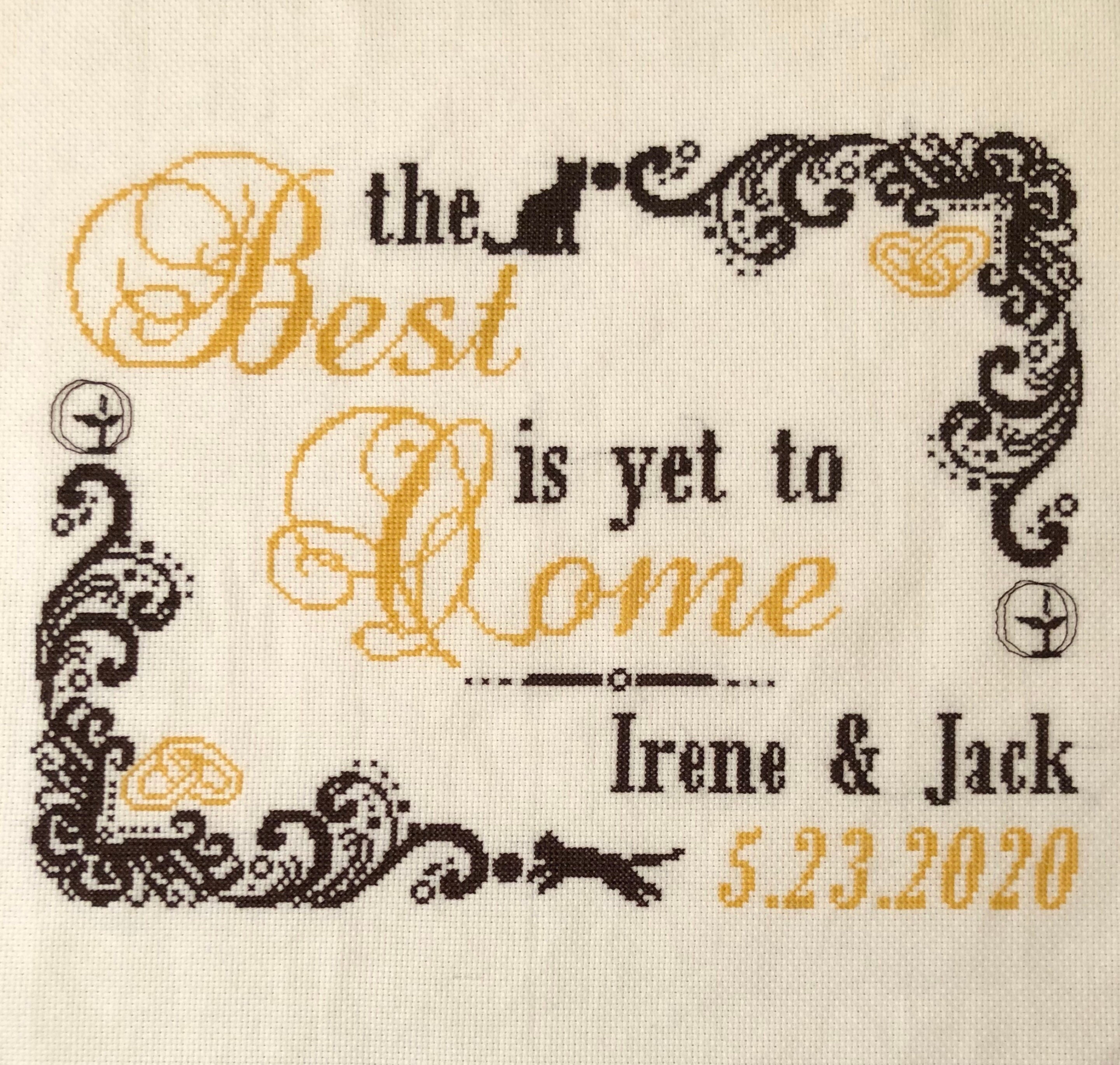 Custom Finished Cross Stitch - Etsy