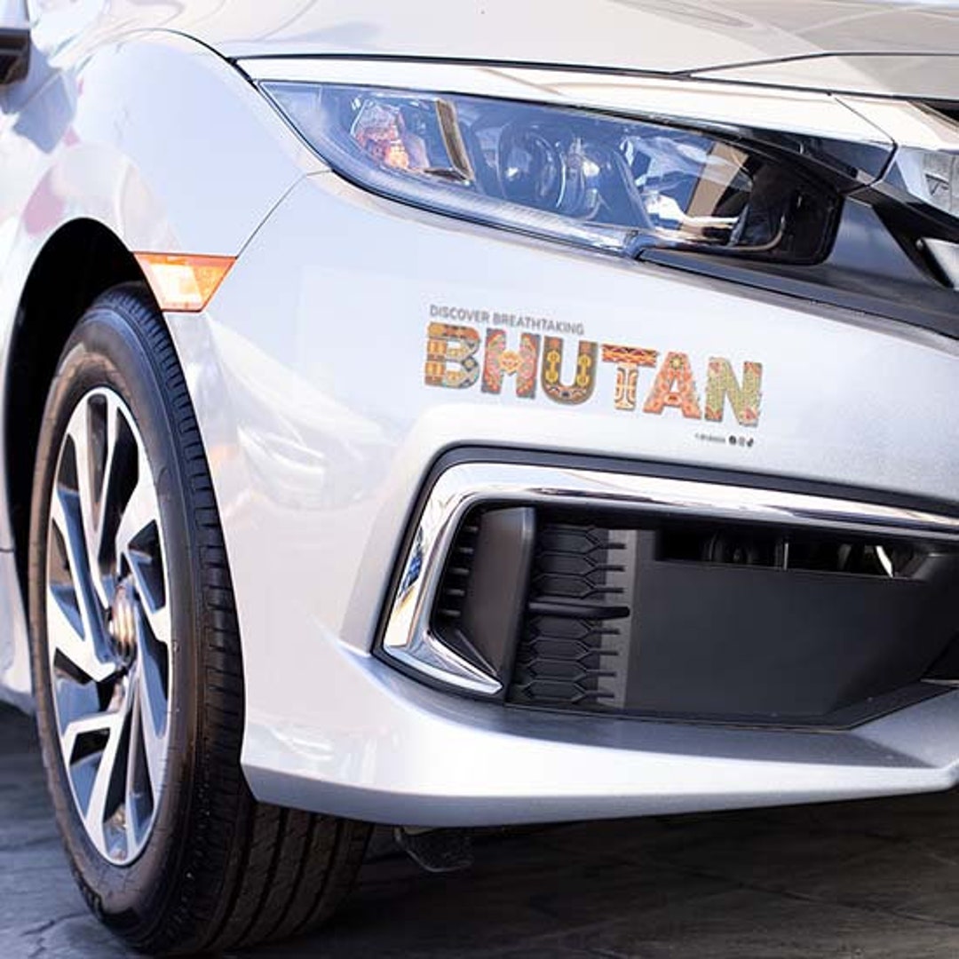 Bhutan Motifs Decal Vinyl Stickers for Automobile Cars Laptops and ...