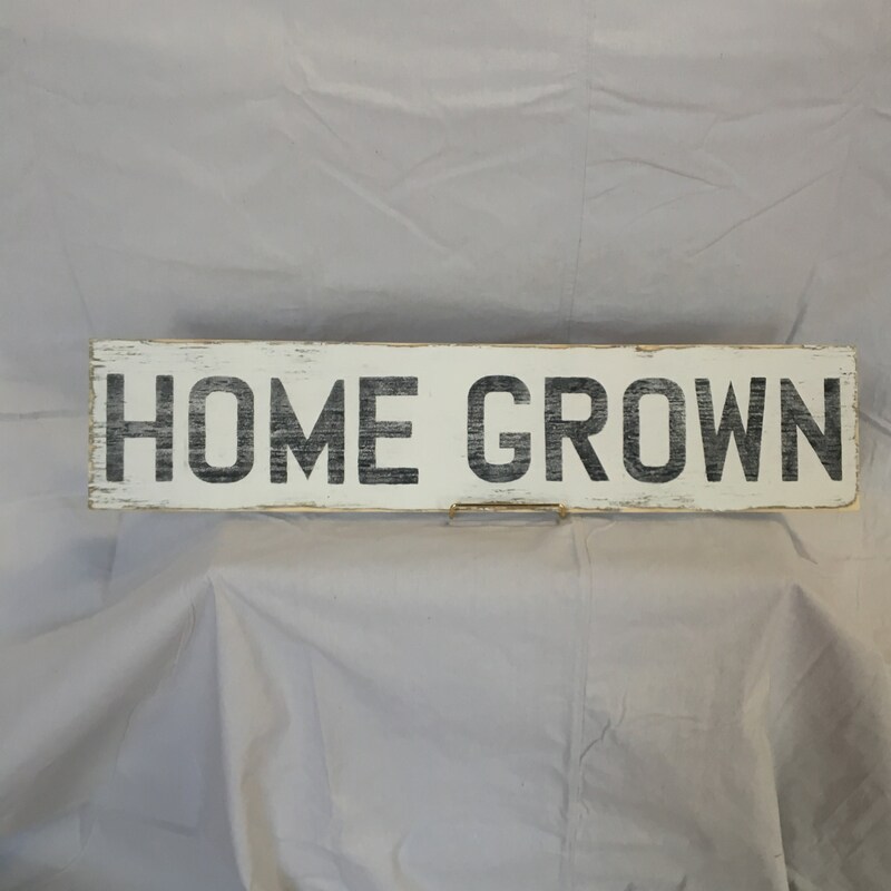 Homegrown Sign - Etsy