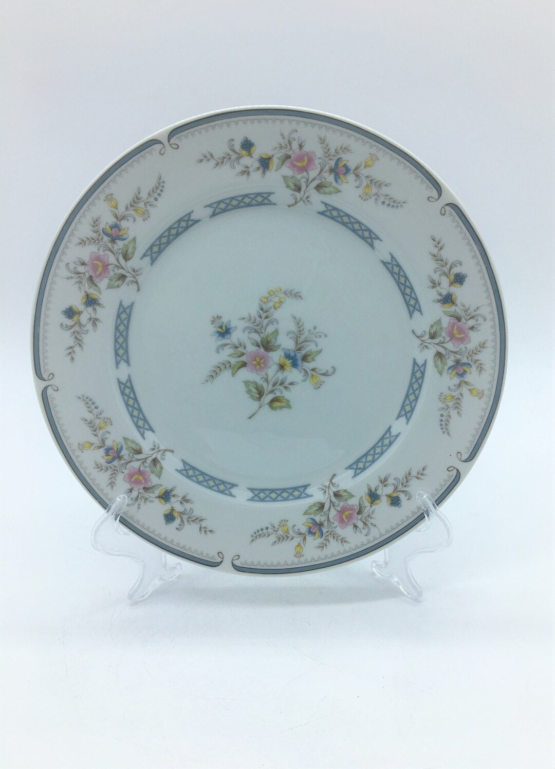 Floral Display Plate Decorative Plate Spring Plate Wall - Etsy