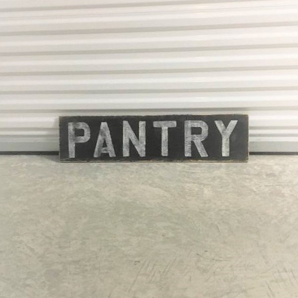 Farmhouse Pantry Sign - Etsy