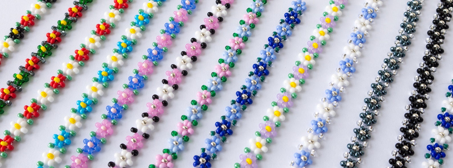 Beading Tutorial Daisy Chain Beaded Bracelet How to Make - Etsy