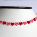 Valentine's Heart Beading Tutorial Seed Bead Hearts Daisy Chain Beaded ...