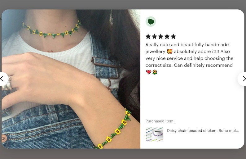 Beading Tutorial Daisy Chain Beaded Bracelet How To Make Etsy