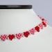 Valentine's Heart Beading Tutorial Seed Bead Hearts Daisy Chain Beaded ...
