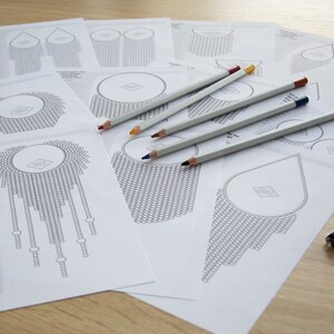 Bead Template, Hoop Fringe Beading Graph, Blank Templates Paper Graph ...